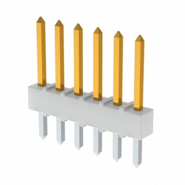 CONN HEADER VERT 6POS 2.54MM 0022102061 モレックス製｜電子部品・半導体通販のマルツ