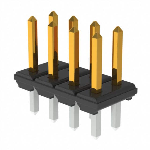 CONN HEADER VERT 8POS 2.54MM XJ8C-0811 OMRON製｜電子部品・半導体通販のマルツ