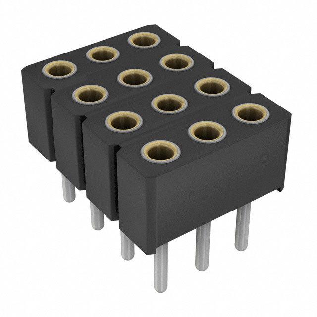 CONN SOCKET 12POS 0.1 GOLD PCB 805-87-012-10-012101 PRECI-DIP製｜電子部品・半導体 ...