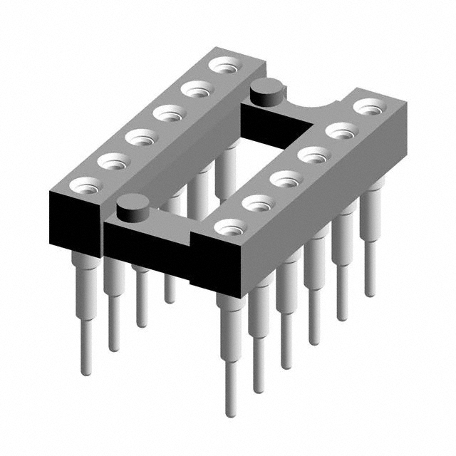 CONN IC DIP SOCKET 12POS GOLD 116-87-312-41-018101 PRECI-DIP製｜電子部品・半導体 ...