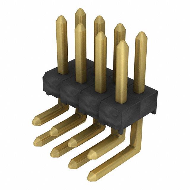 CONN HEADER R/A 8POS 2.54MM TSW-104-08-G-D-RA Samtec Inc.製｜電子部品・半導体通販のマルツ