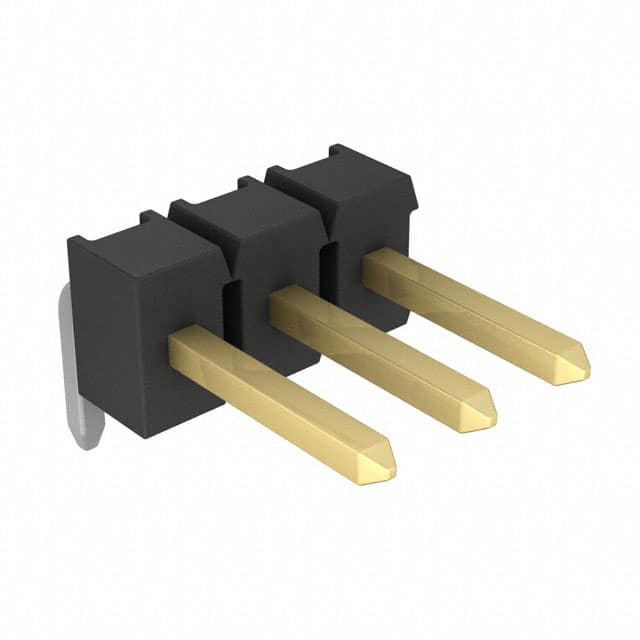 CONN HEADER R/A 3POS 2.54MM 5-146304-3 AMP Connectors / TE Connectivity ...