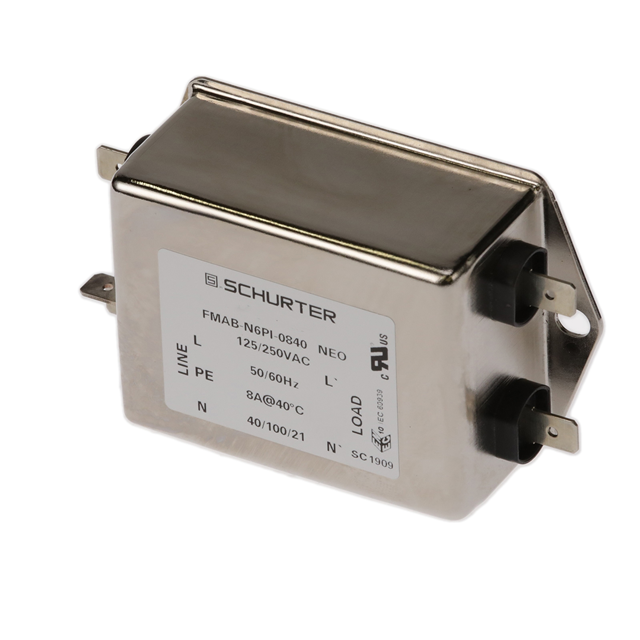 FMAB NEOパワーラインフィルタ(125V/250VAC、20A) 5500.2646.04 Schurter Inc.製｜電子部品 ...