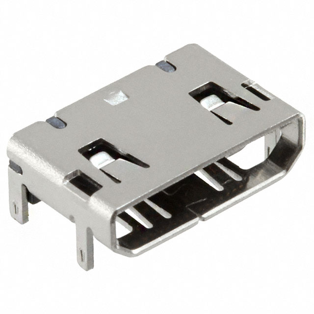 CONN RCPT MINI HDMI 19POS SMD RA MHDMI-19-02-H-TH-L-TR Samtec Inc.製｜電子 ...