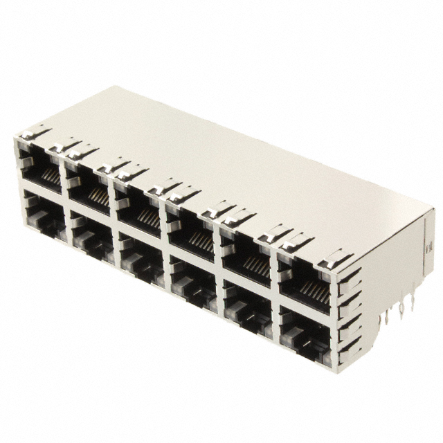 CONN MOD JACK 8P8C R/A SHIELDED 6368035-3 AMP Connectors / TE ...