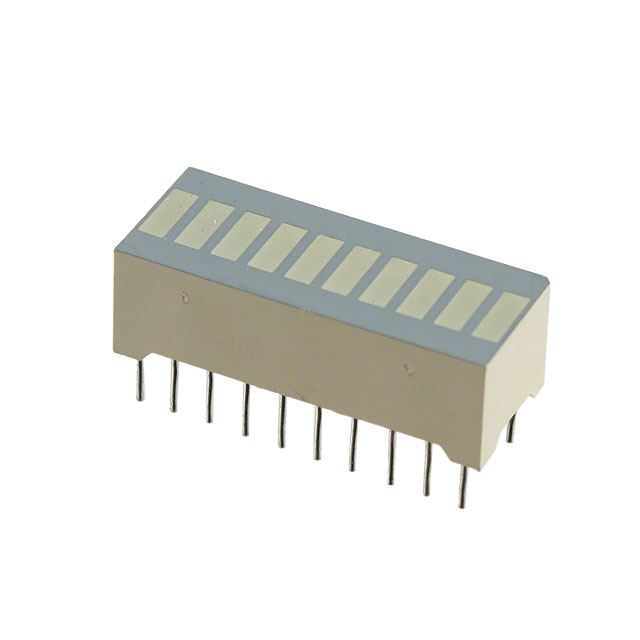 LED CBI 10-SEG RED THROUGH HOLE DC10SRWA Kingbright製｜電子部品・半導体通販のマルツ