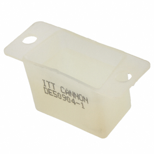 CONN POTTING SHELL 9POS WHITE DE509041 ITTキャノン製｜電子部品・半導体通販のマルツ