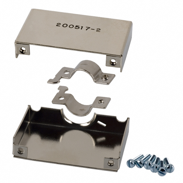 CONN SHIELD 34POS 2PC SHRT STEEL 200517-9 AMP Connectors / TE ...