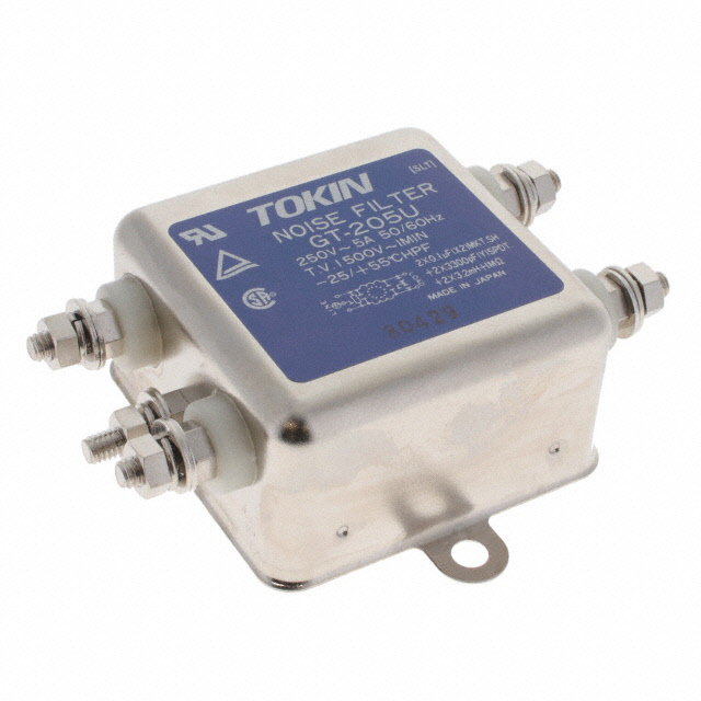 LINE FILTER 250VAC 5A CHASSIS GT-205U KEMET製｜電子部品・半導体通販のマルツ