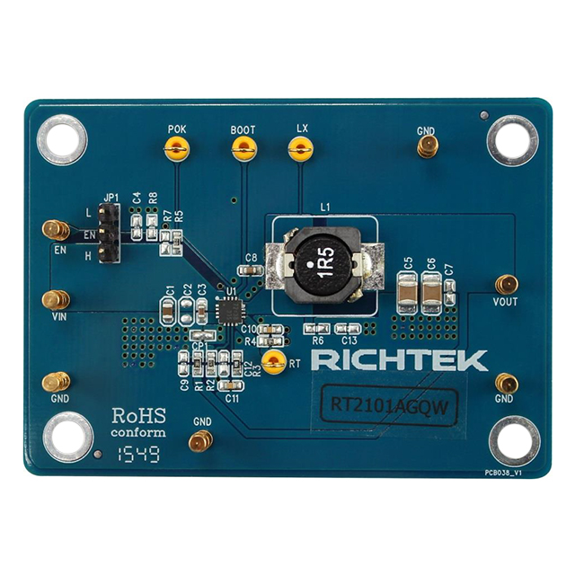 EVAL BOARD FOR RT2101A EVB_RT2101AGQW Richtek USA Inc.製｜電子部品・半導体通販のマルツ