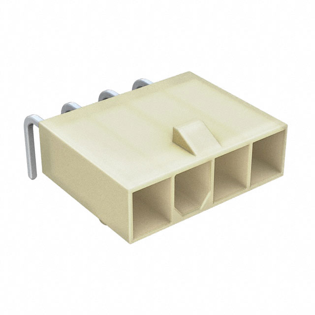 CONN HEADER R/A 4POS 4.2MM 0039303046 Molex製｜電子部品・半導体通販のマルツ