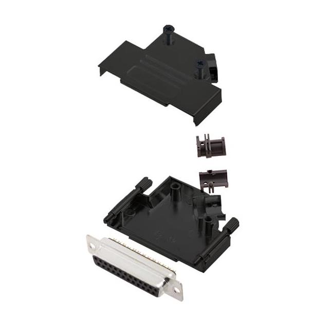 D-SUB BACKSHELL, FULL METAL, 45 6355-0103-13 Encitech Connectors AB製｜電子 ...