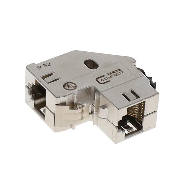 RJ45 E-DAT COUPLER MODULE 90 DEG 1309A1-I METZ CONNECT製｜電子部品・半導体通販のマルツ