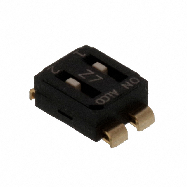 SWITCH SLIDE DIP SPST 0.025A 24V EDS02SNRSTR04Q ALCOSWITCH Switches / TE Connectivity製｜電子部品・半導体 ...