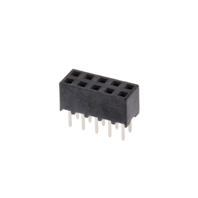 10P,2MM,B-B,REC,DRVT,2.7,0.76AU, 1-2314822-0 AMP Connectors / TE ...
