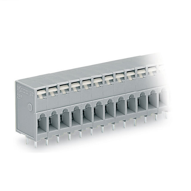 PCB TERMINAL BLOCK; PUSH-BUTTON; 741-105 WAGO製｜電子部品・半導体通販のマルツ
