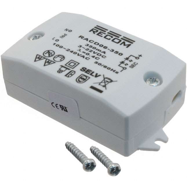 LED DRIVER CC AC/DC 3-24V 350MA RACD06-350 Recom Power製｜電子部品・半導体通販のマルツ