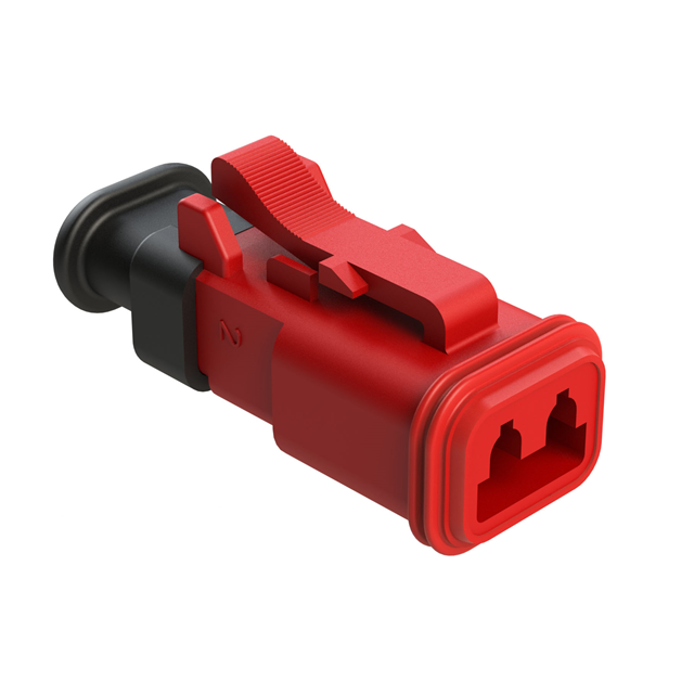 CONN PLUG HSG 2POS AT06-2S-SR01RED AMPHENOL SINE/TUCHEL製｜電子部品・半導体通販のマルツ