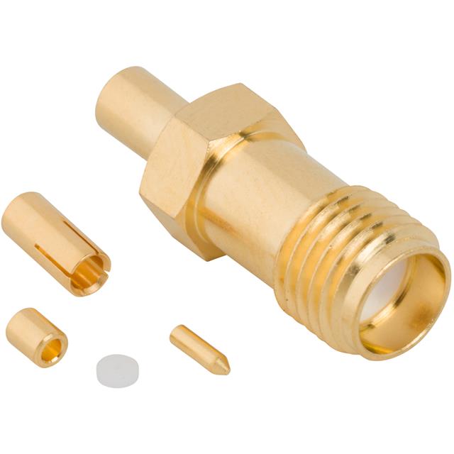 SMA STRAIGHT CRIMP FEMALE JACK 1 901-10764 Amphenol RF製｜電子部品・半導体通販のマルツ