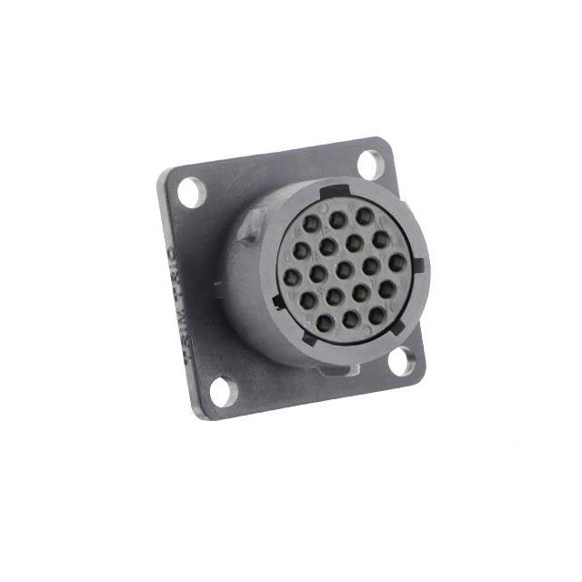 SQUARE FLANGE RECEPTACLE, WITHOU UTSX01419SX Souriau-Sunbank by Eaton製 ...