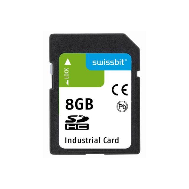 MEM CARD SD SDHC 8GB 10UHS 1 SLC SFSD008GL1AS1TO-E-DF-221-STD Swissbit製 ...