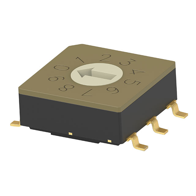 SW ROTARY DIP GRY CODE 0.4VA 20V MRSSH4DG10SMGWT ALCOSWITCH Switches ...