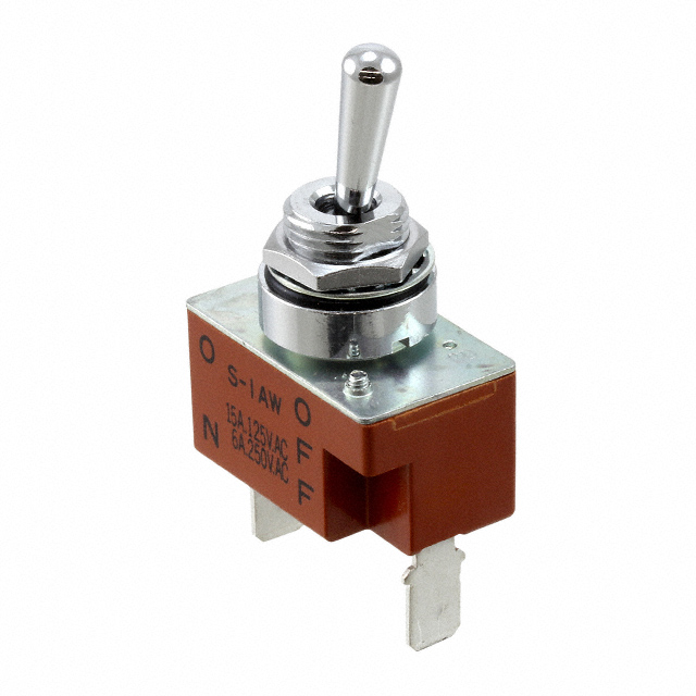 SWITCH TOGGLE SPST 15A 125V S1AWF NKKスイッチズ製｜電子部品・半導体通販のマルツ