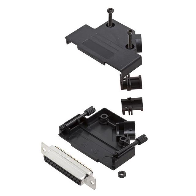 D-SUB BACKSHELL, UNSHIELDED, 45 6355-0034-13 Encitech Connectors AB製｜電子 ...