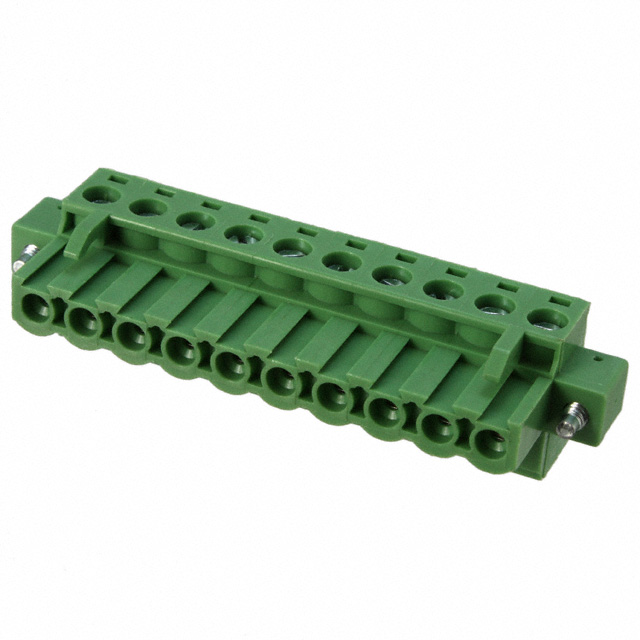 TERM BLOCK PLUG 10POS STR 5.08MM 20020003-H101B01LF Amphenol Anytek製｜電子 ...