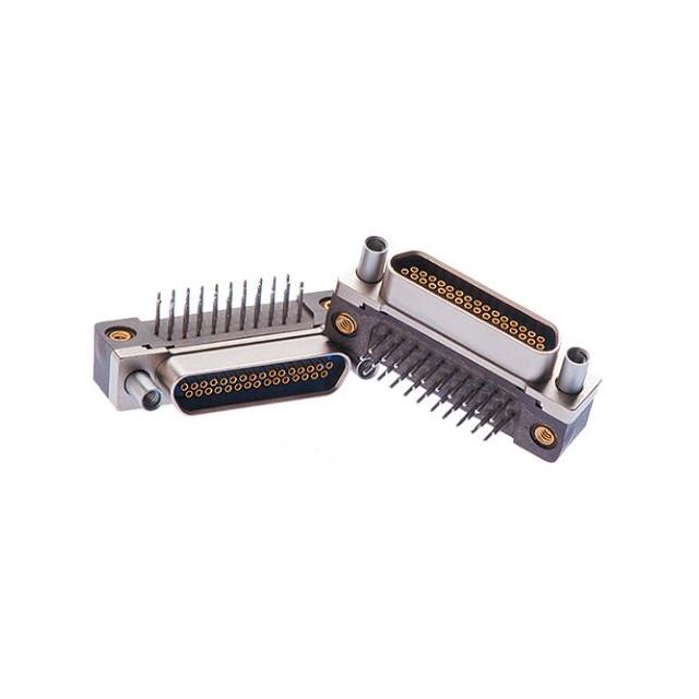 CONN MICRO-D RCPT 37POS R/A SLDR DCHM37SCBRPN-HT1 Cinch Connectivity ...