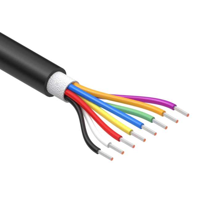 CABLE 8COND 24AWG BLACK 30-02025 Tensility International Corp製｜電子部品・半導体 ...