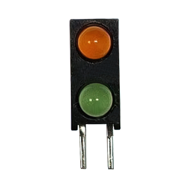 LED CBI 3MM BI-LVL GRN/ORNG RA HV-32H307B/260/SYGUYO-U1930 Harvatek ...