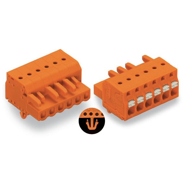 1-CONDUCTOR FEMALE PLUG; PUSH-BU 2231-306/008-000 WAGO製｜電子部品・半導体通販のマルツ