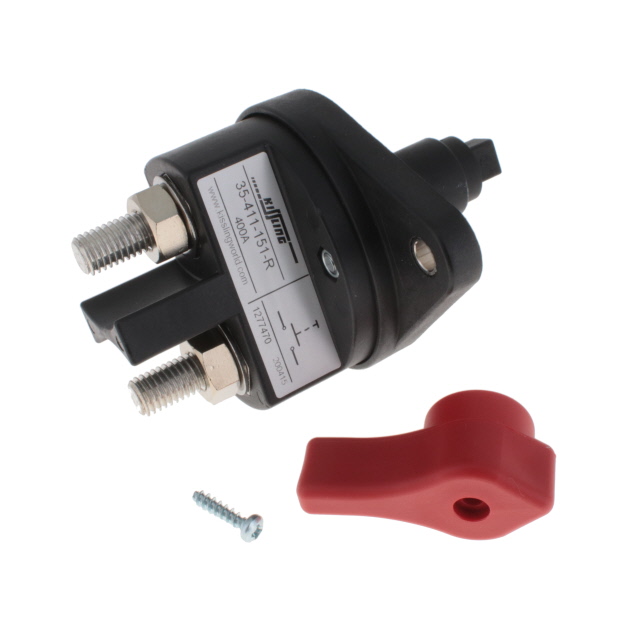 SWITCH SELECT 2POS SPST 400A 20V 35-411-151-R DEUTSCH / TE Connectivity ...