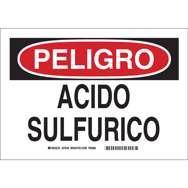 B555 10X14 RED/BLK/WHT SPANISH 37840 Brady Corporation製｜電子部品・半導体通販のマルツ