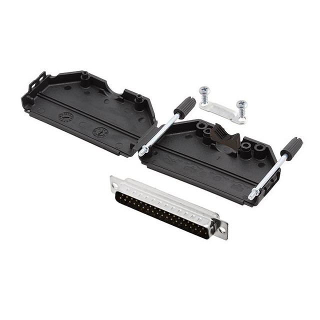 D-SUB BACKSHELL, UNSHIELDED, 180 6355-0054-04 Encitech Connectors AB製 ...