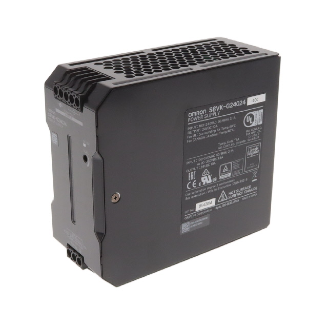AC/DC DIN RAIL SUPPLY 24V 240W S8VK-G24024-400 OMRON製｜電子部品・半導体通販のマルツ
