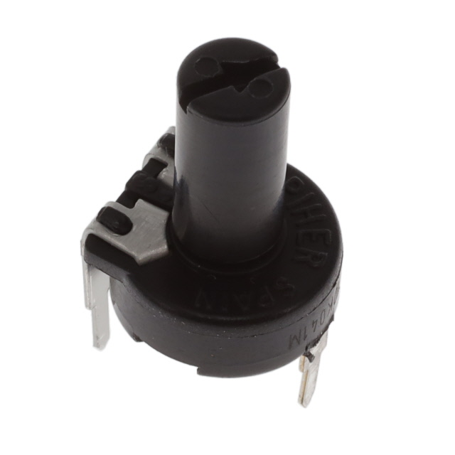 TRIMMER 5M OHM 0.15W PC PIN SIDE PT10WH01-505A3030-1-NE-S Amphenol ...