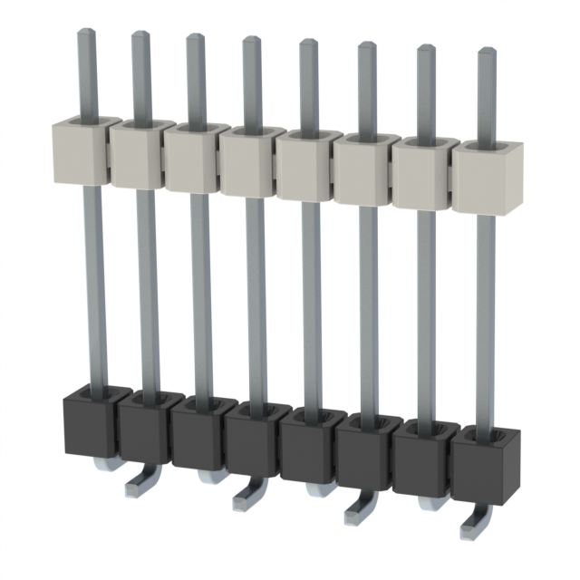 CONN HDR 8POS 0.1 STACK SMD TIN HW-08-10-T-S-675-SM Samtec Inc.製｜電子部品 ...