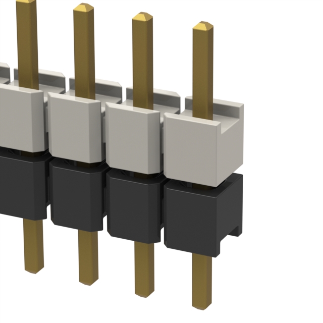 CONN HDR 7POS 0.1 STACK T/H HW-07-07-G-S-200-115 Samtec Inc.製｜電子部品・半導体 ...