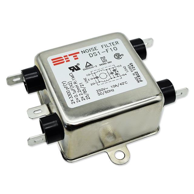 LINE FILTER 250VAC/VDC 5A CHASS DS1-T05 DIT製｜電子部品・半導体通販のマルツ