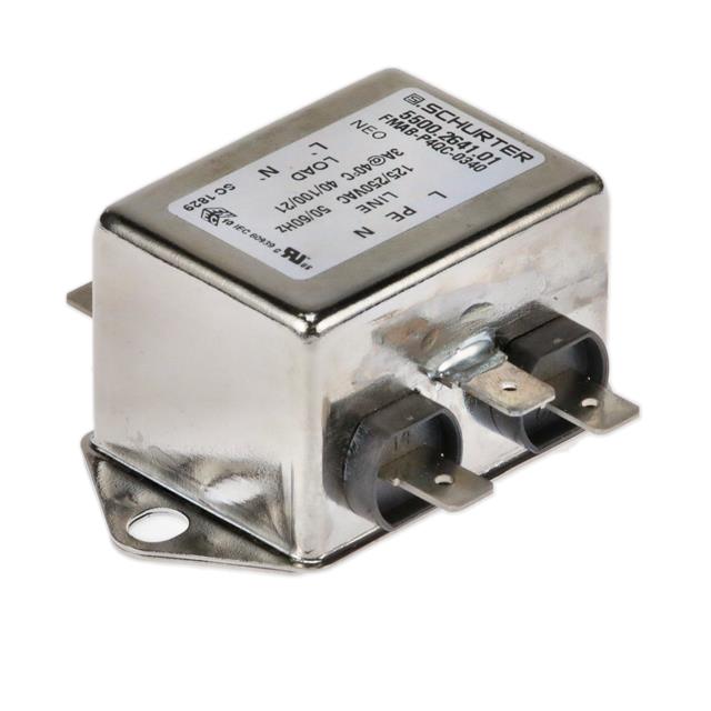 FMAB NEOパワーラインフィルタ(125V/250VAC、12A) 5500.2654.04 Schurter Inc.製｜電子部品 ...