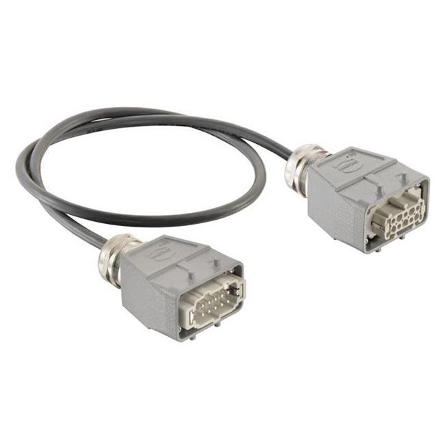 HAN 10E POWER CABLE ASSEMBLY, DO 20871466001200 Harting製｜電子部品・半導体通販のマルツ