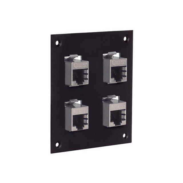 USP SUB-PNL W/4 CAT6 SHLD CPLR USP4SMC6B L-COM製｜電子部品・半導体通販のマルツ