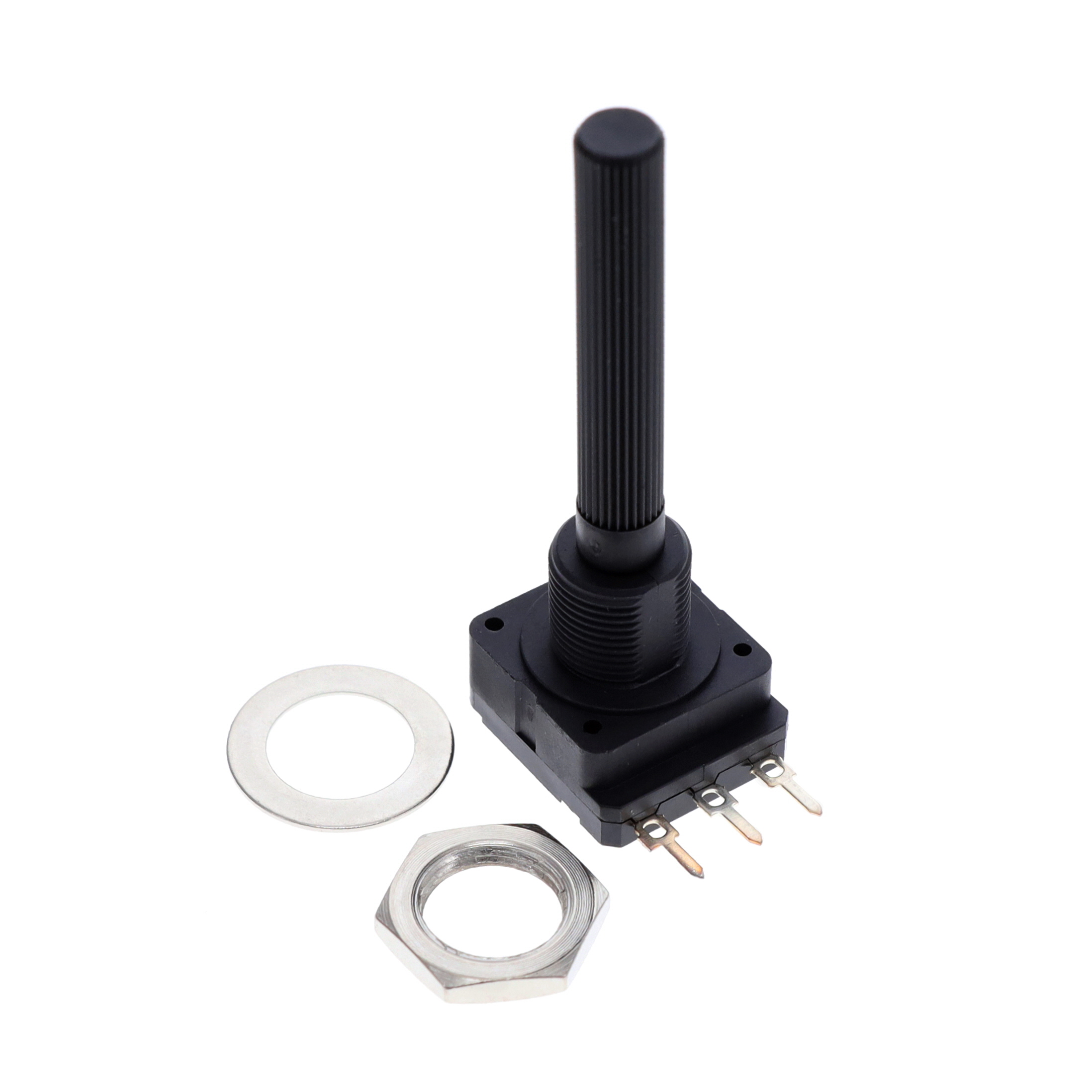 POT 500K OHM 1/5W CARBON LINEAR PC16SH-10IP06-504A2020-TA Amphenol ...