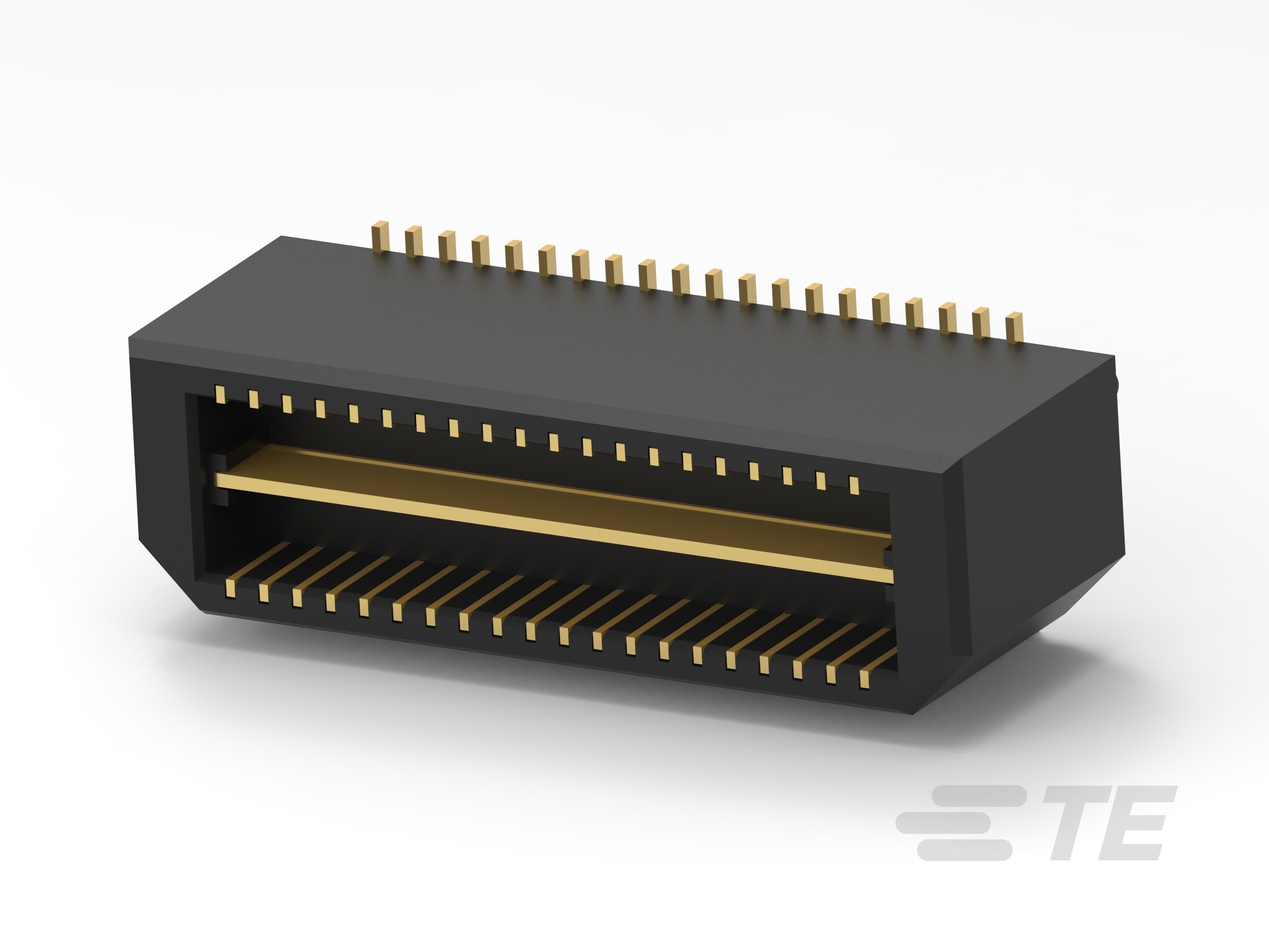 CONN PLUG 40POS SMD GOLD 6-1658014-1 AMP Connectors / TE Connectivity製 ...