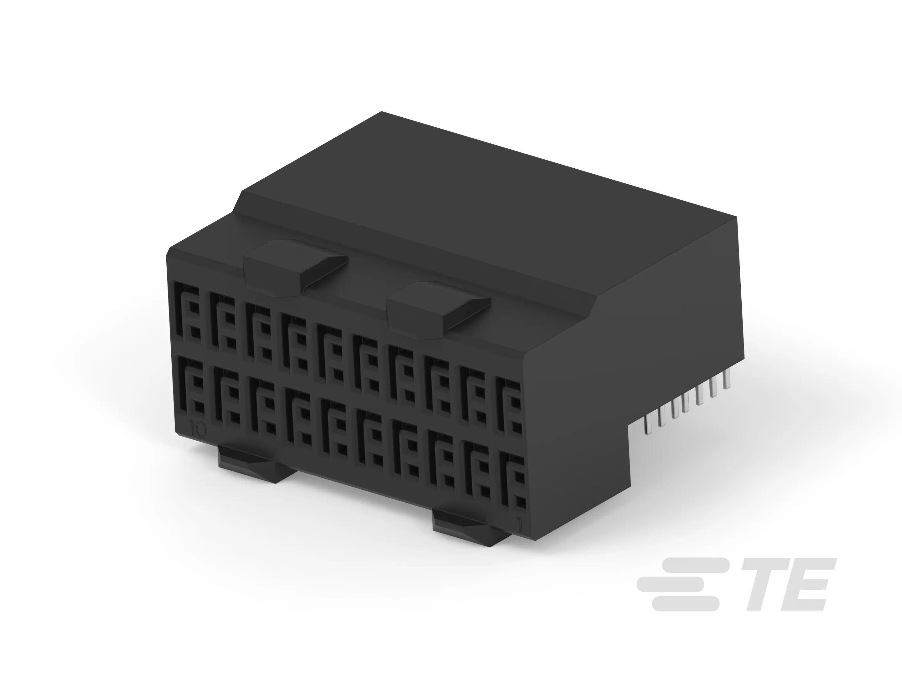 RECEPTACLE HM-EZD+, 2PAIRS 10COL 2329397-1 AMP Connectors / TE ...