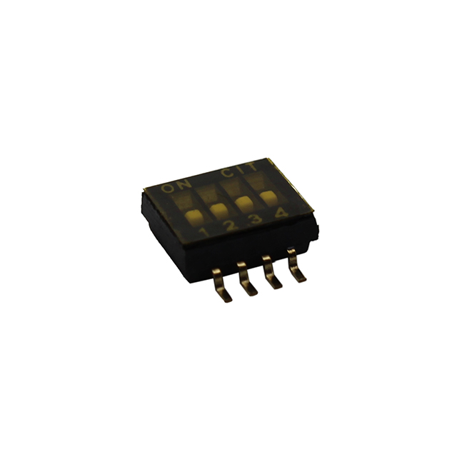 SWITCH SLIDE DIP 4POS 25MA 24V KE04RTGR CIT Relay and Switch製｜電子部品・半導体 ...