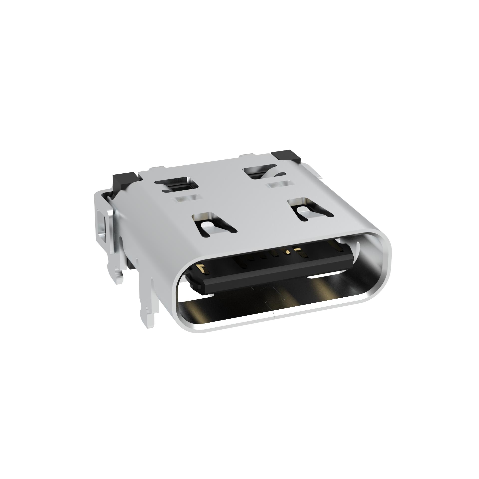 USB2.0, TYPE C, TOP MOUNT, CENTE GSB1C211110DS1HR Amphenol ...