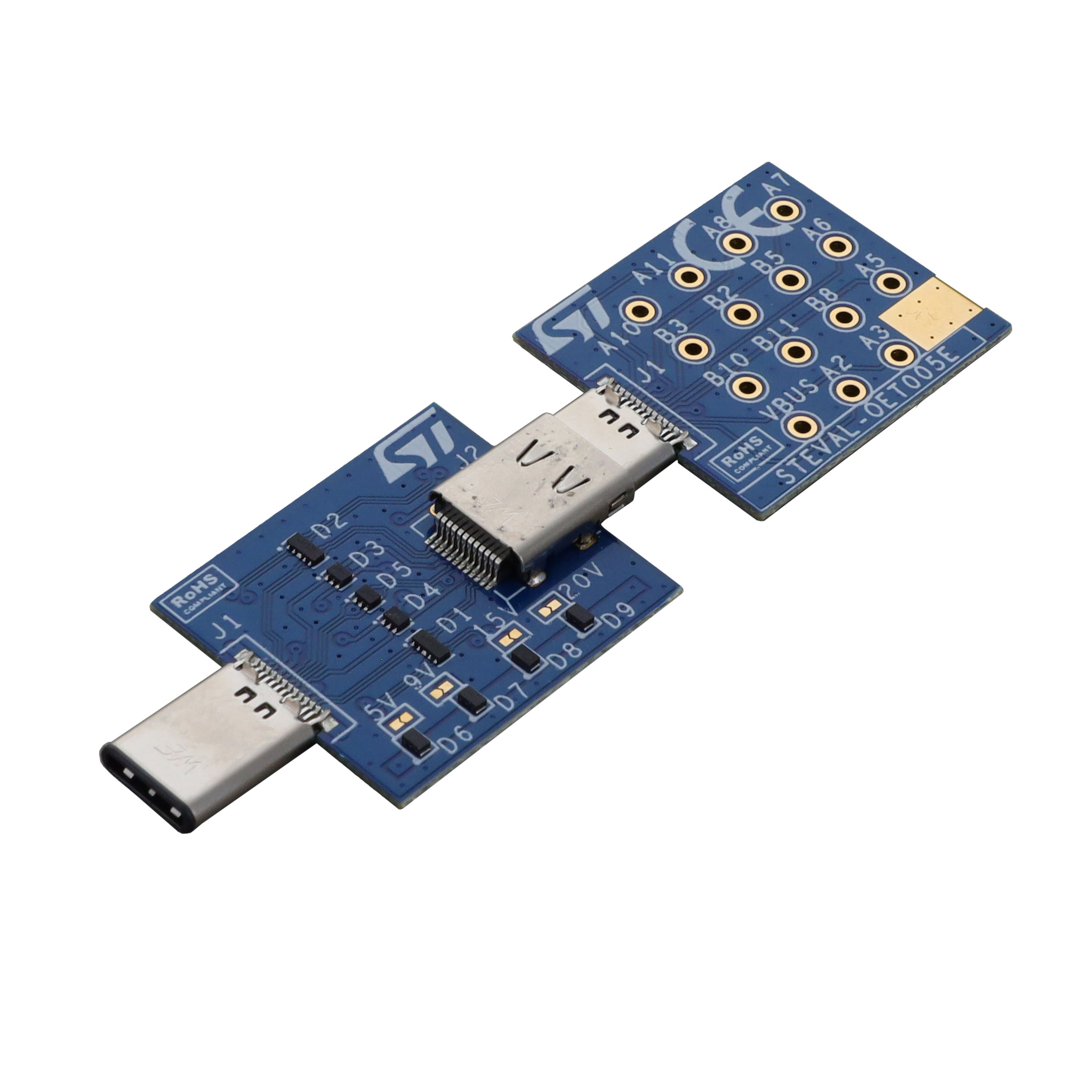 USB TYPE-C ESD PROTECTIONESD PRO STEVAL-OET005VC STマイクロエレクトロニクス製｜電子部品・半導体通販のマルツ